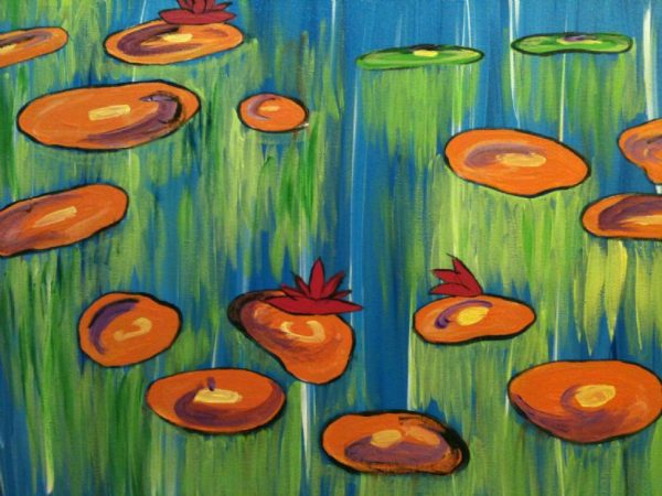 Modern Monet – Wine and Palette