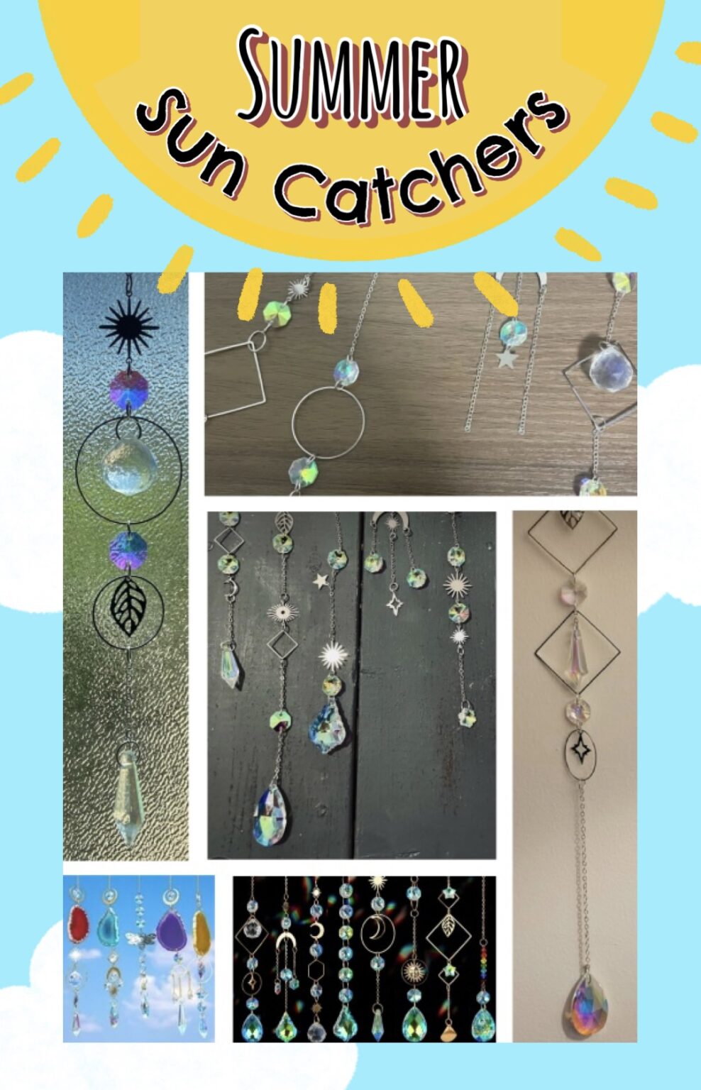 End of Summer Sun Catchers – Wine and Palette